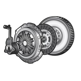 Valeo Kupplungssatz 4 KKIT - UMRUESTSATZ (CSC) Umr&uuml;stsatz, Kupplung mit Einmassenschwungrad f&uuml;r SKODA VW SEAT AUDI FORD XM216375AA 038105266Q 38105266
