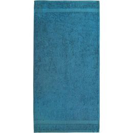 Dyckhoff Handtuch &raquo;Planet&laquo; blau Walkfrottier, Obermaterial: 100% Baumwolle
