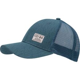 Chillouts Damen Chillouts Baseball Cap &raquo;Denver Hat&laquo; mit luftdurchl&auml;ssigem Netzr&uuml;cken & stylischem Logo-Patch blau