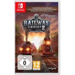 KALYPSO MEDIA Spielesoftware »Railway Empire 2 - Deluxe Edition« Nintendo Switch ohne Farbbezeichnung Eine wunderbare Aussicht: Steige in einen...