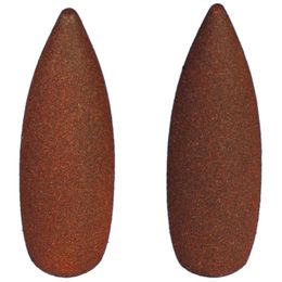 Liedeco Gardinenstangen-Endst&uuml;ck &raquo;Bullet&laquo; f&uuml;r Gardinenstangen &Oslash; 16 mm braun