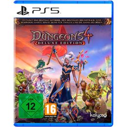 KALYPSO MEDIA Spielesoftware »Dungeons 4 - Deluxe Edition« PlayStation 5 ohne Farbbezeichnung Die Unterwelt steckt voller Handlanger: Die Horde,...