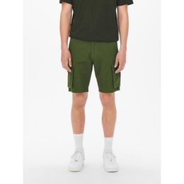 Only & Sons ONLY & SONS Cargoshorts &raquo;ONSCAM STAGE CARGO SHORTS 6689 LIFE NOOS&laquo; olivgr&uuml;n XXL - N-Gr N-Gr XXL Shorts im Cargo Style von Only & Sons