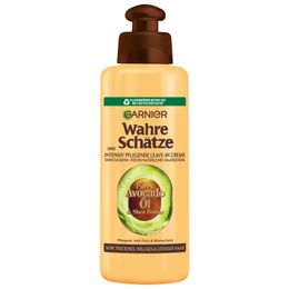 Garnier Haarkur »Wahre Schätze Intensiv Pflegende Leave-In Creme Avocado-Öl« Intensive Pflege für sehr trockenes, welliges und lockiges Haar....