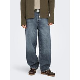 Only & Sons Only & Sons Herren ONLY & SONS Loose-fit-Jeans &raquo;ONSFADE LOOSE WB 6778 A14 DNM NOOS&laquo; blau 36, L&auml;nge 32