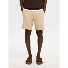 Selected Homme Herren Selected Homme Chinoshorts &raquo;SLHREGULAR-BRODY SUN SHORTS NOOS&laquo; beige S, N-Gr