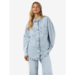 Noisy may Jeansbluse »NMALVA L/S DENIM SHACKET AZ352LB NOOS« Light Blue Denim XL XL Jeanshemd NMALVA von Noisy may