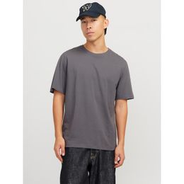 Jack & Jones JACK & JONES Rundhalsshirt »JJEORGANIC BASIC TEE SS O-NECK NOOS« mit Rundhalsausschnitt Castlerock M M Herren-T-Shirt von Jack & Jones