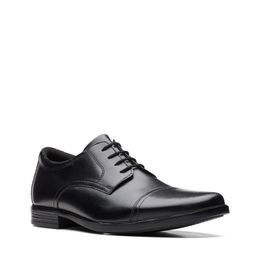 Clarks Schnürschuh »Howard Cap« in eleganter Optik, Freizeitschuh, Halbschuh, Schnürschuh schwarz 43 43 Eleganter Business Schnürschuh für...