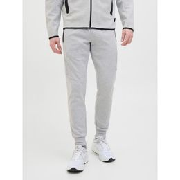 Jack & Jones Jack & Jones Herren Sweathose &raquo;JPSTWILL FUSION SWEAT PANTS NOOS&laquo; grau XXL, N-Gr