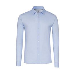 DESOTO Langarmhemd »Jerseyhemd Casual Kent« light blue oxford 3XL - N-Gr N-Gr 3XL Freizeithemd von DESOTO