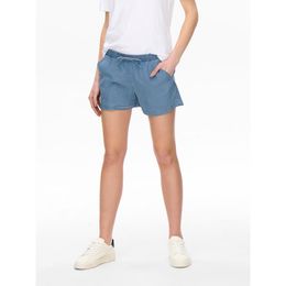 Only Damen Only Shorts &raquo;ONLPEMA &ndash; Shorts mit elastischem Bund f&uuml;r l&auml;ssigen Jeanslook&laquo; loose fit, Lyocell, elastischer Bund, pflegeleicht, unifarben 