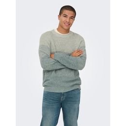 Only & Sons Only & Sons Herren ONLY & SONS Rundhalspullover &raquo;ONSBIRK RLX LS RAGLAN KNIT CAMP&laquo; S