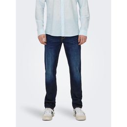 Only & Sons ONLY & SONS Slim-fit-Jeans &raquo;ONSLOOM SLIM JAX DBD 9138 DCC DNM NOOS&laquo; dark blue denim 28 - L&auml;nge 30 L&auml;nge 30 28 Slim-fit-Jeans mit normaler Leibh&ouml;he...