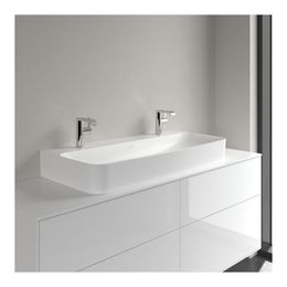 Villeroy & Boch Villeroy und Boch Finion Waschtisch 41681LRW 1000 x 470 x 165 mm, ohne &Uuml;berlauf, Unterseite geschliffen, Stone White CeramicPlus