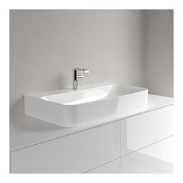 Villeroy & Boch Villeroy & Boch Finion Waschtisch 41688LR1 800 x 470 x 165 mm, ohne &Uuml;berlauf, Unterseite geschliffen, Wei&szlig; Alpin CeramicPlus