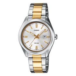 Casio Edelstahl Herrenuhr LTP-1302PSG-7AV | Gr.: onesize