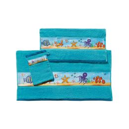 Erwin M&uuml;ller Erwin M&uuml;ller Frottier Kinder-Frottier-Set 3-teilig in t&uuml;rkis | Gr.: onesize