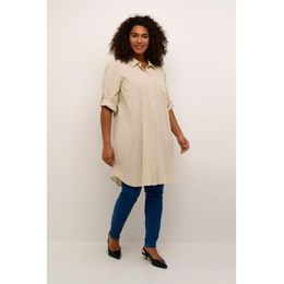 Kaffe curve Tunika KCpaula Loose fit in Feather Gray | Gr.: 48