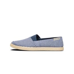 Quiksilver Espadrilles Herren Gr&ouml;&szlig;e 47 dunkelblau / wei&szlig;