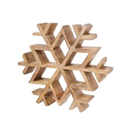 Butlers Deko-Schneeflocke SNOWFLAKE in Braun | Gr.: onesize
