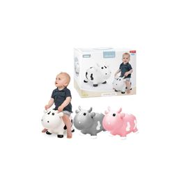 Toi-Toys LITTLE STARS H&uuml;pftier Kuh aufblasbar mit Pumpe, ab 3 Jahren in rosa | Gr.: onesize