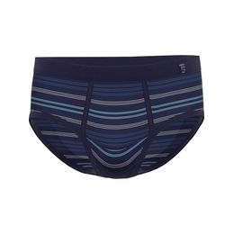 Ammann Baumwolle, Feinripp Bio Slip in marine | Gr.: 8