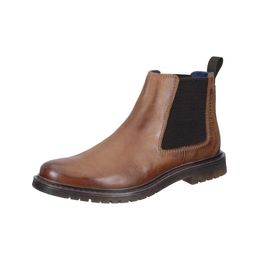 Bugatti Denim Chelsea Boots in cognac | Gr.: 42