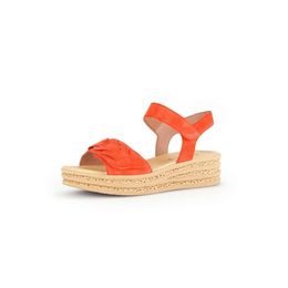 Gabor Plateau Sandalen in orange | Gr.: 40,5