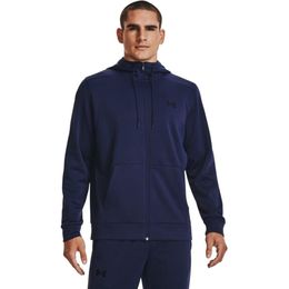 Under Armour Hoodie "Armour Fleece" in Blau | Gr.: XXL