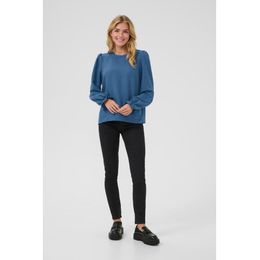 Kaffe Langarm-Bluse KAnita Regular fit in Ensign Blue | Gr.: 44
