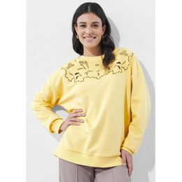 Alba Moda Sweatshirt in gelb | Gr.: 48