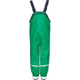 Playshoes Fleece-Tr&auml;gerhose in Gr&uuml;n | Gr.: 116