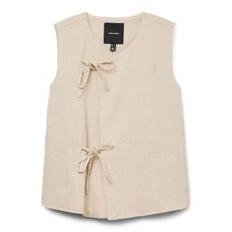 Vero Moda Curve Suit Vest 'VMCFea' female Beige size 42