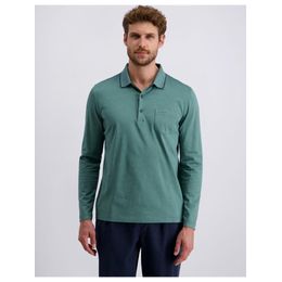Pierre Cardin Langarmshirt in Sagebrush Green | Gr.: M