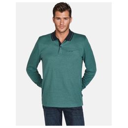 Pierre Cardin Langarmshirt in Sagebrush Green | Gr.: M