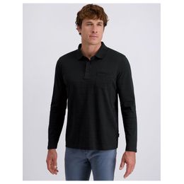 Pierre Cardin Langarmshirt in Schwarz | Gr.: L