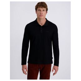Pierre Cardin Langarmshirt in Schwarz | Gr.: XL