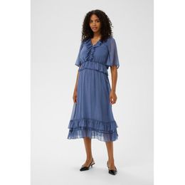 Kaffe Kleid KAdemi Regular fit in Crown Blue | Gr.: 40