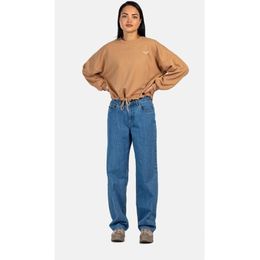 Reell Pullover "Women Amara Crewneck" in Braun | Gr.: M