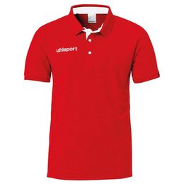 Uhlsport Polo "Essential Prime Polo Shirt" in Rot | Gr.: 152