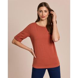 Helena Vera Shirt mit langem Halbarm und Umschlag