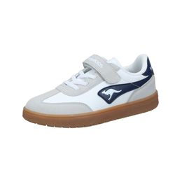 Kangaroos Sneakers "K-CA Bam EV" in Wei&szlig;/ Grau/ Dunkelblau | Gr.: 40