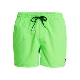 Quiksilver Badeshorts 'Solid 15' Herren Gr&ouml;&szlig;e XS neongr&uuml;n