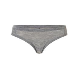 super.natural Merino Unterhose W TUNDRA175 THONG in grau | Gr.: L