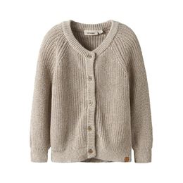 Lil'atelier Knit Cardigan boy Grey size 92