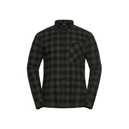 Jack Wolfskin Lite Flannel Shirt M in Gr&uuml;n | Gr.: L