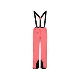 Icepeak Skihose mit verstellbaren Tr&auml;gern Wasserdicht in Rosa | Gr.: 140