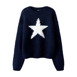 name it Pullover M&auml;dchen Gr&ouml;&szlig;e 170 navy / wei&szlig;