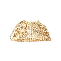 Koosh Shoulder Bag female Gold size One Size